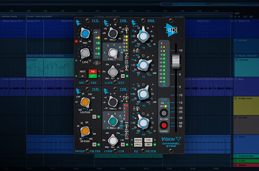 UAD API Vision Channel Strip Collection - PluginsMasters