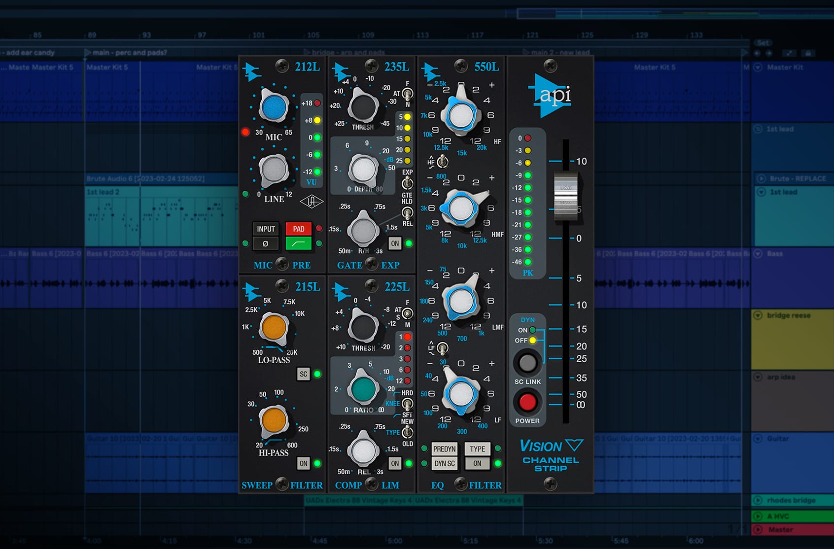 UAD API Vision Channel Strip Collection - PluginsMasters