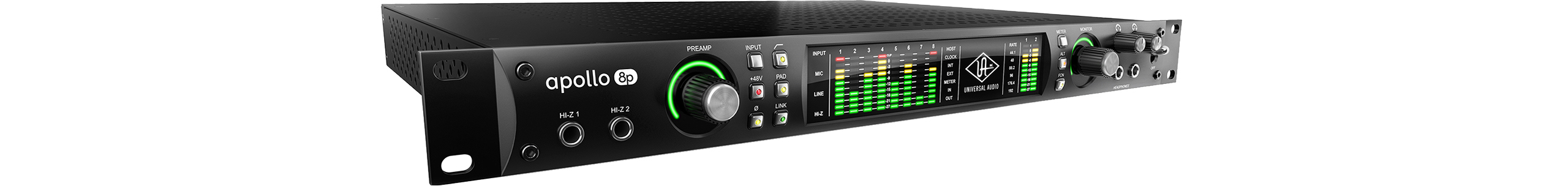 Universal Audio Apollo 8p QUAD Thunderbolt 2 audio interfejs ...