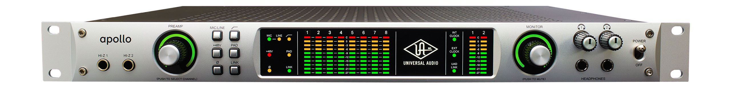 Universal Audio Apollo QUAD audio interfejs - Sonarscope Pro Audio
