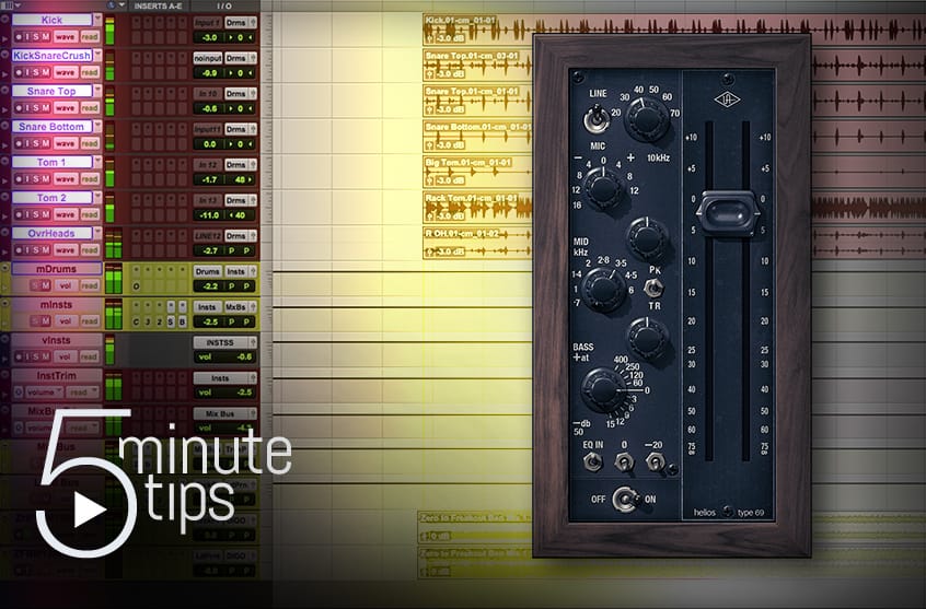 UAD Helios Type 69 Preamp and EQ Collect - PluginsMasters