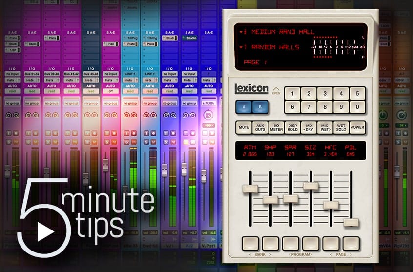 Lexicon reverb plugin tutorials - sapjeeo