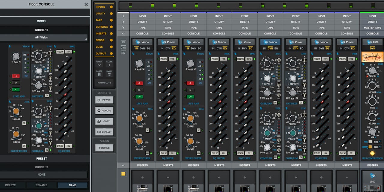 UAD LUNA API Vision Console Emulation Bundle - PluginsMasters