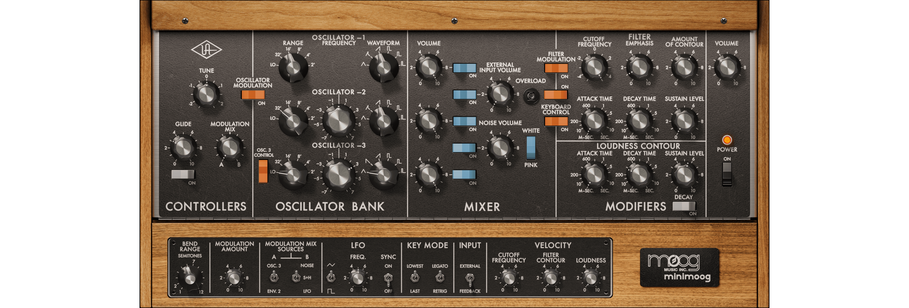 Universal Audio / Moog Minimoog ｜ SMITHS Digital Musical Instruments