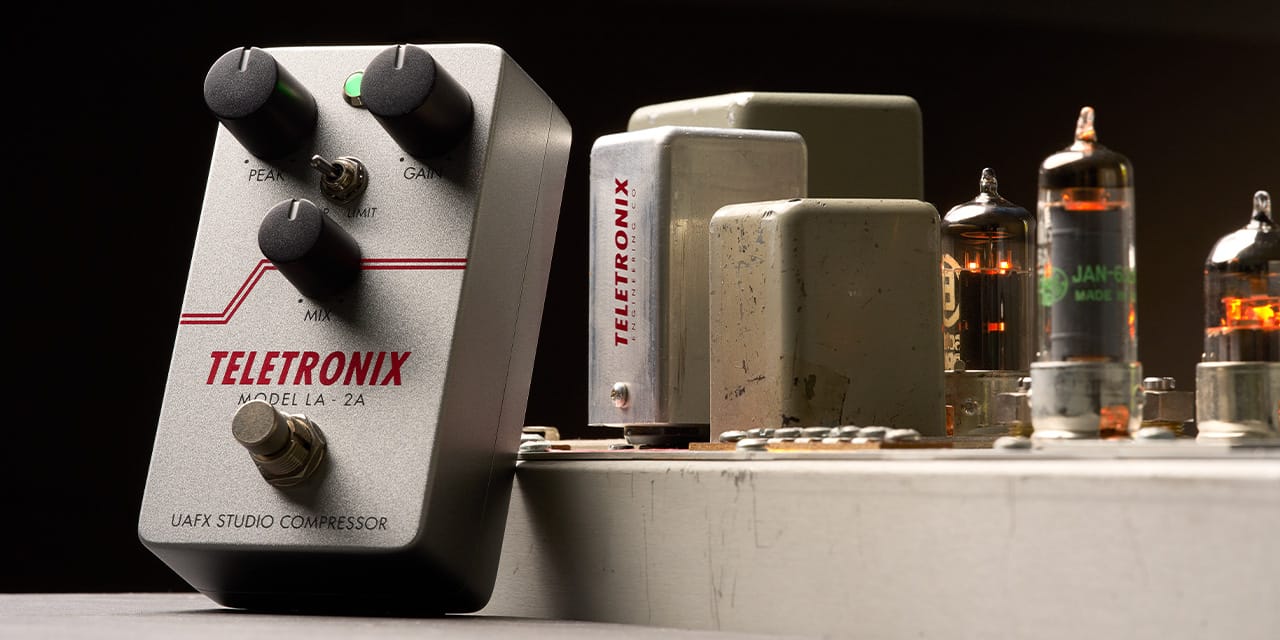 เอฟเฟคกีตาร์ Universal Audio UAFX Teletronix LA-2A Studio Compressor สต็อกแน่น พร้อมส่ง - CT Music
